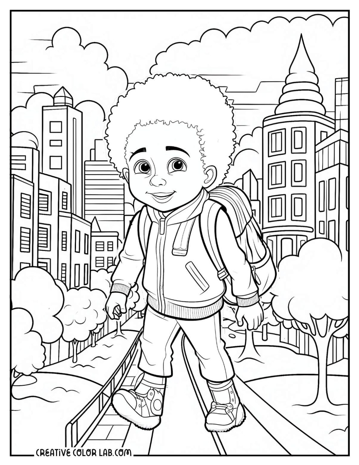 Back to School Coloring Pages | Free, Printable PDFs