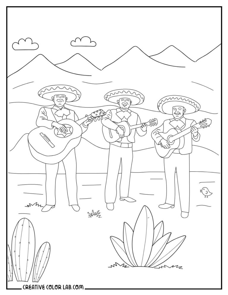Free, Printable Hispanic Heritage Month Coloring Pages