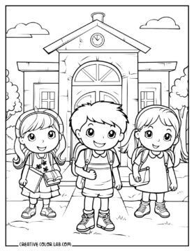 30 Back to School Coloring Pages | Free PDF Printables
