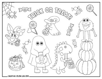 11 Halloween Dinosaur Coloring Pages | Free PDF Printables