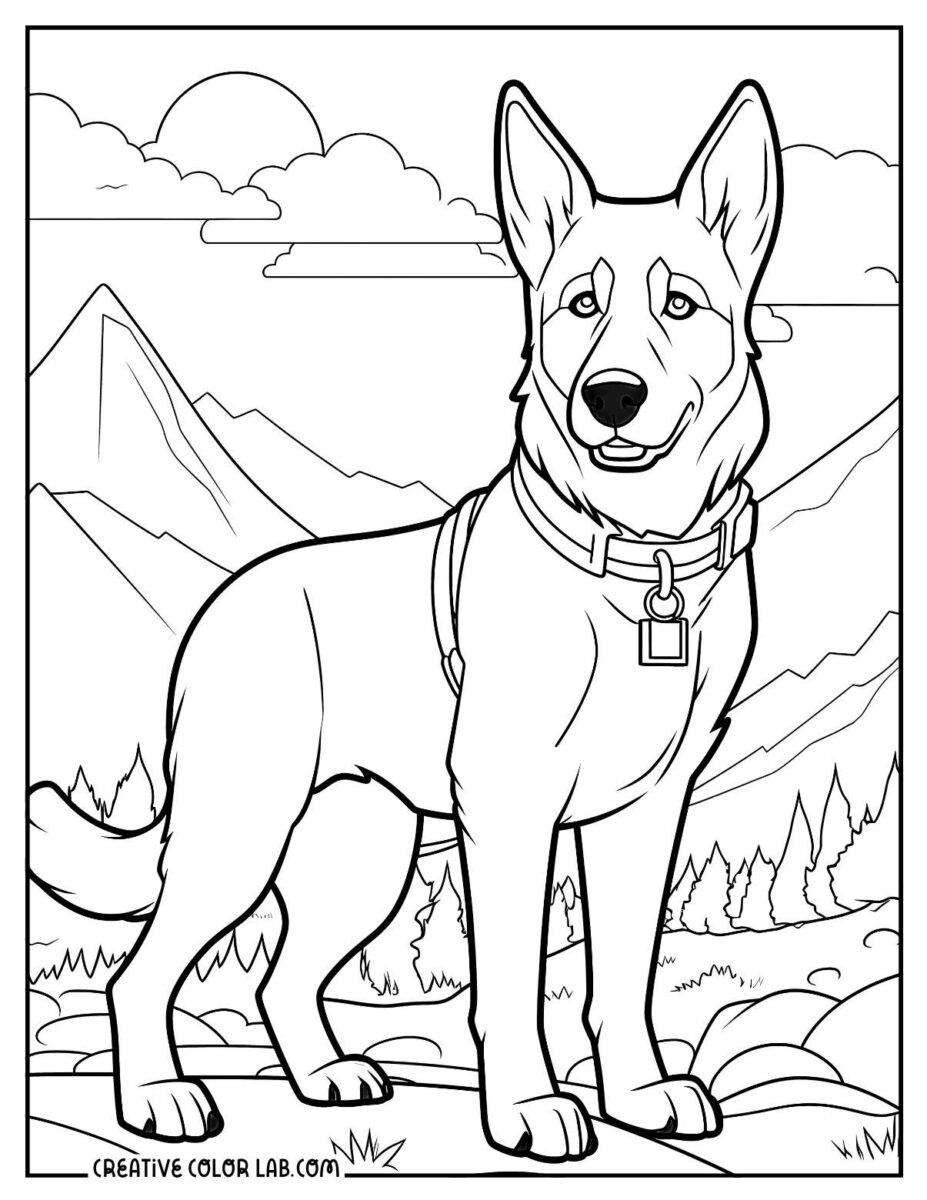 29 Police Coloring Pages | Free PDF Printables