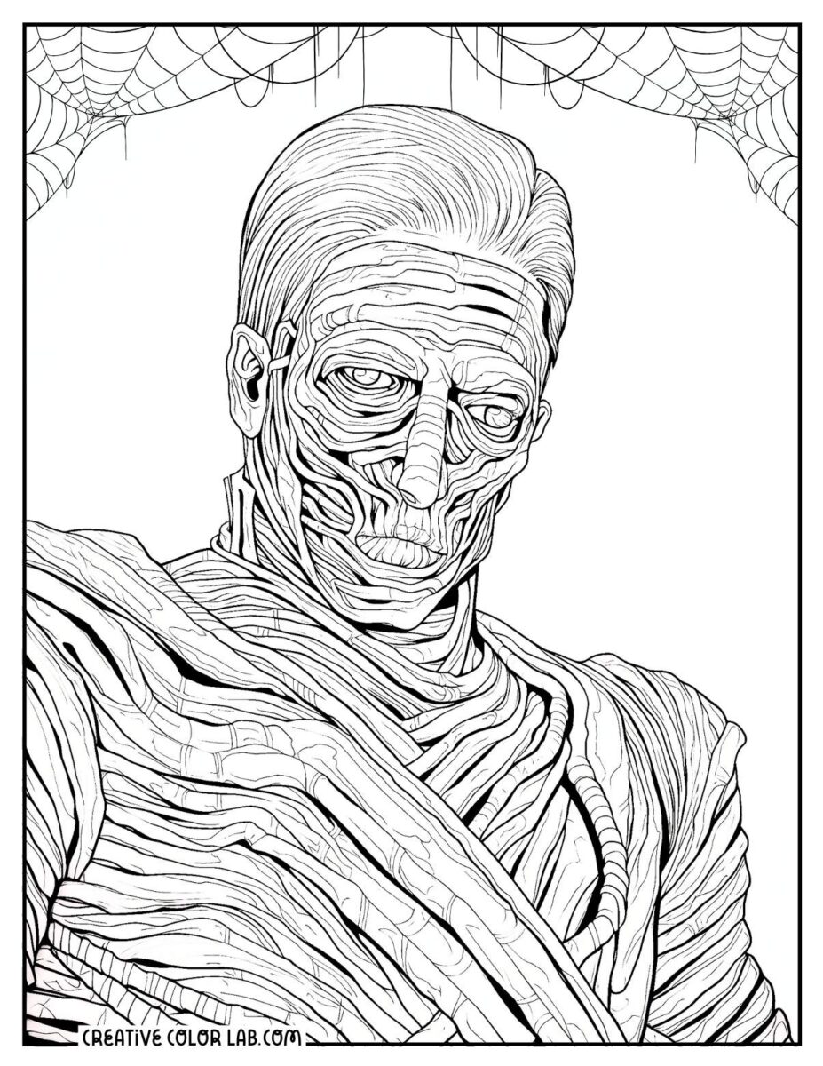 Scary Halloween Coloring Pages | Free Printables