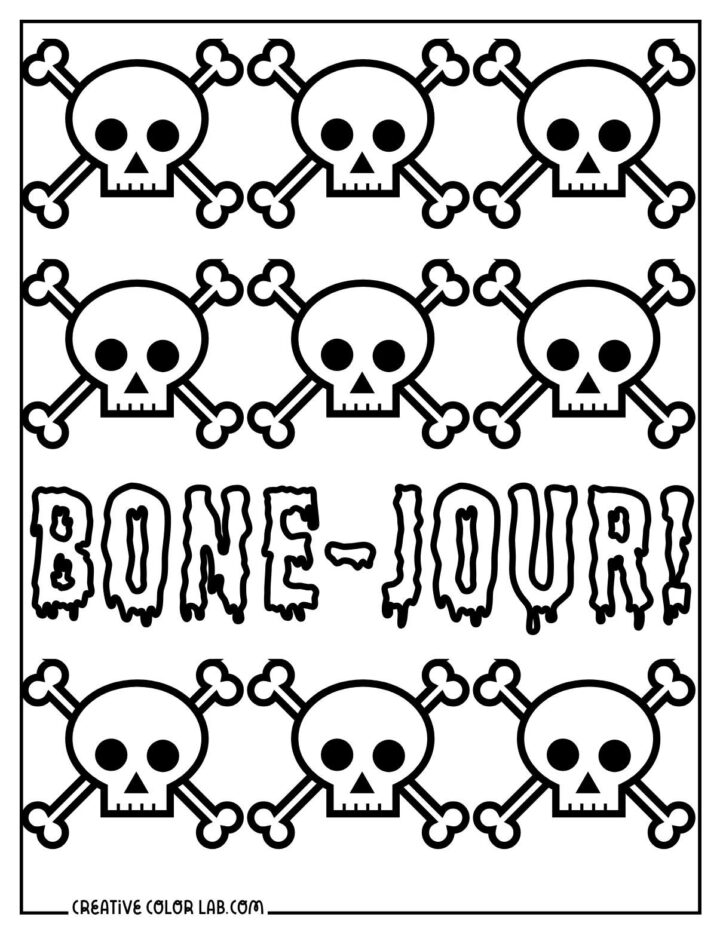 Skull Coloring Pages | Collection of PDF Printables