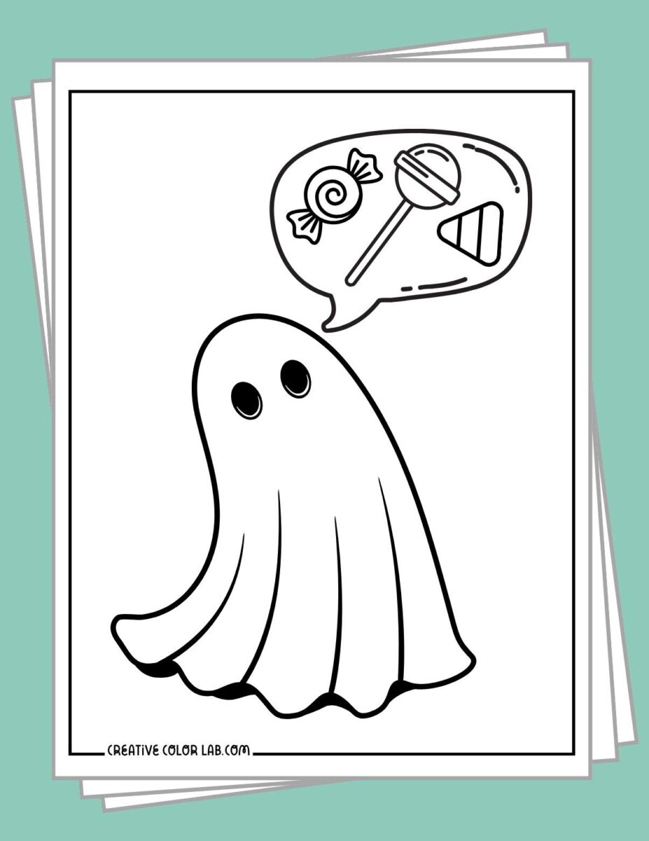 Collection of Chilling Halloween Coloring Pages