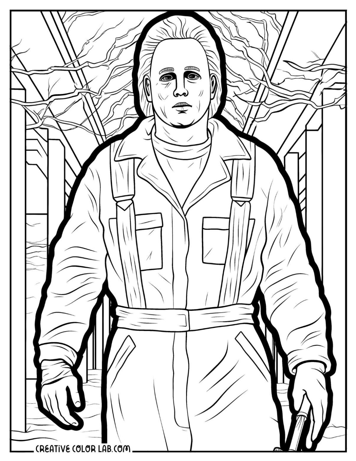 Michael Myers Coloring Pages | PDF Printables to Color