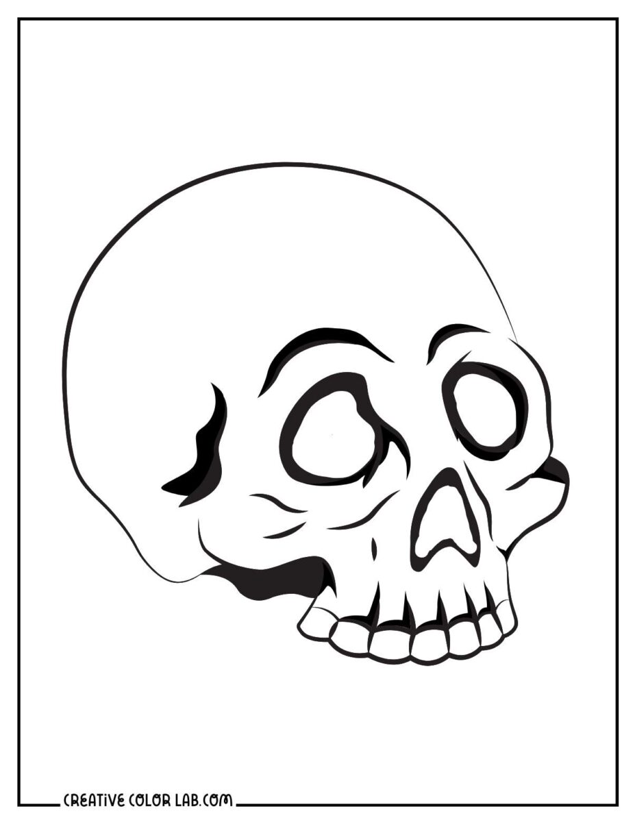Skull Coloring Pages | Collection of PDF Printables