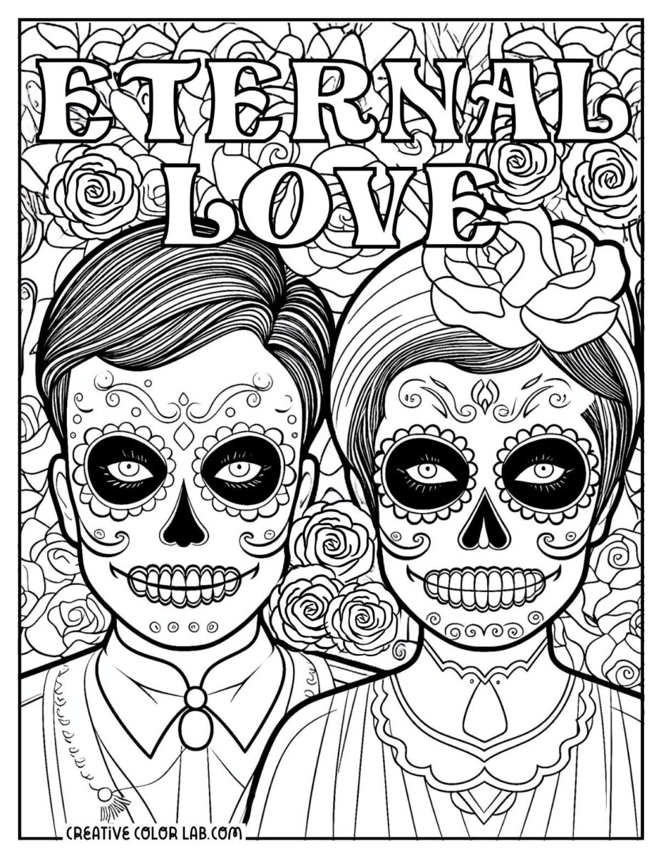Skull Coloring Pages | Collection of PDF Printables