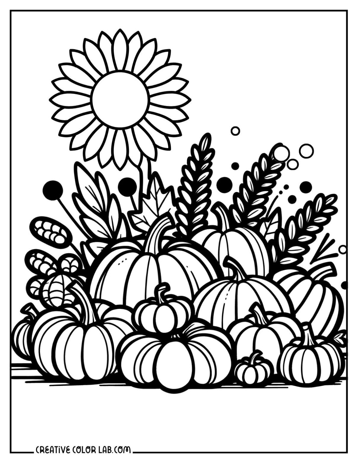 Free Thanksgiving Coloring Pages