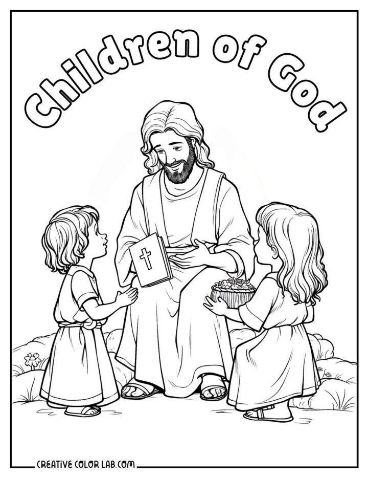 21 Catholic Coloring Page | Free PDF Printables