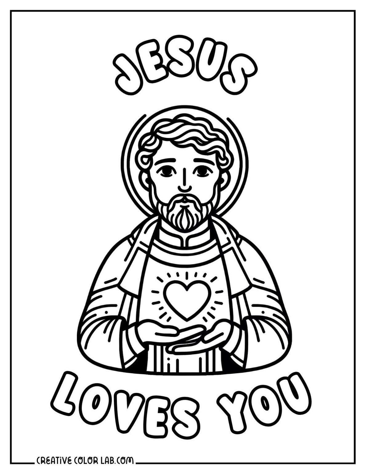 21 Catholic Coloring Page | Free PDF Printables