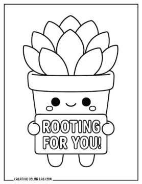 Succulent Coloring Pages | Free PDF Printables