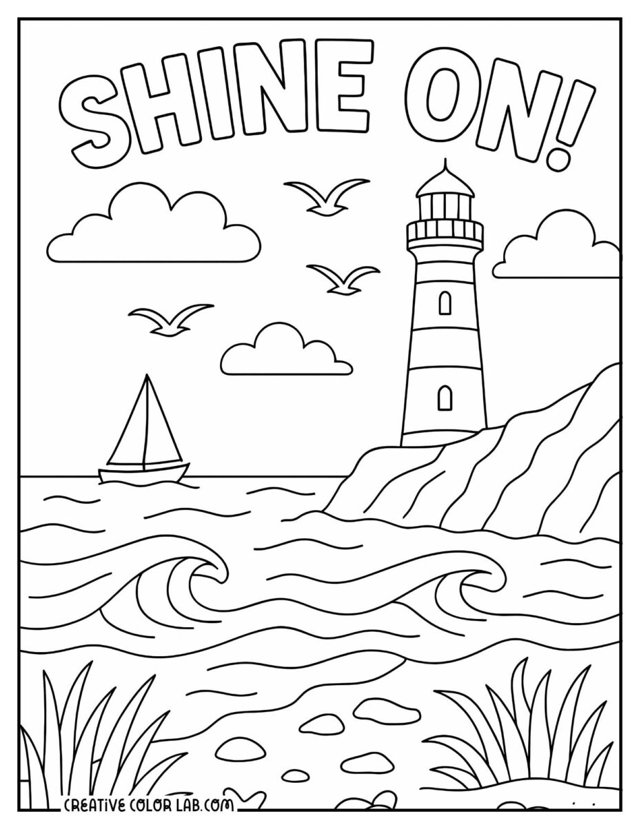 Ocean Coloring Pages | Free PDF Printables to Download