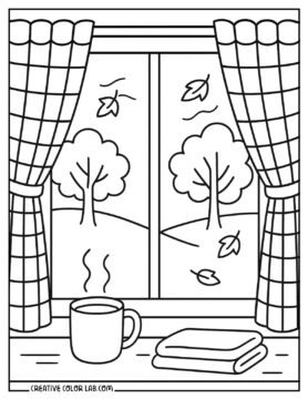 Fall Coloring Pages to Download and Print