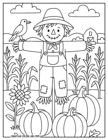 Fall Coloring Pages to Download and Print