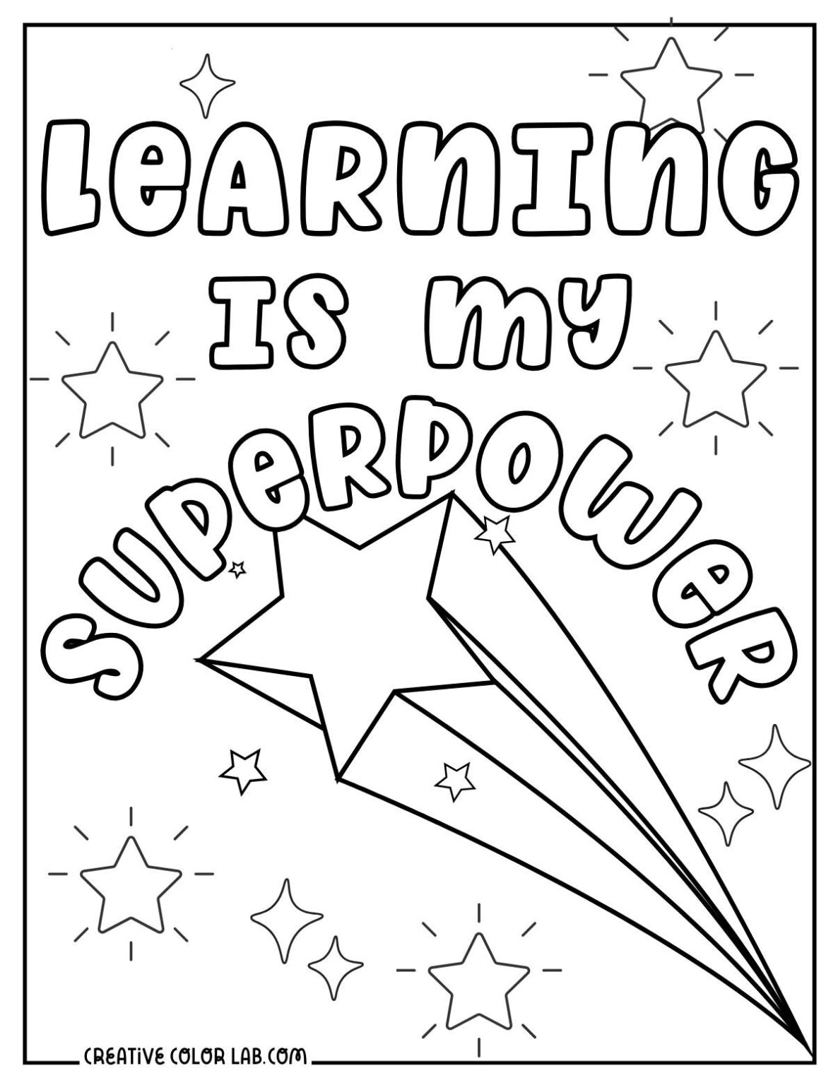 Back to School Coloring Pages | Free, Printable PDFs