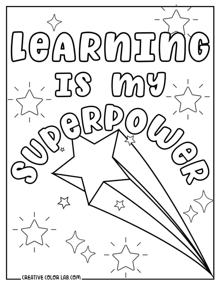 Back to School Coloring Pages | Free, Printable PDFs