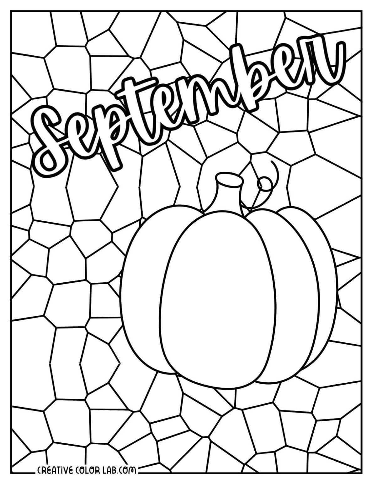 Printable September Coloring Pages | Free to Download
