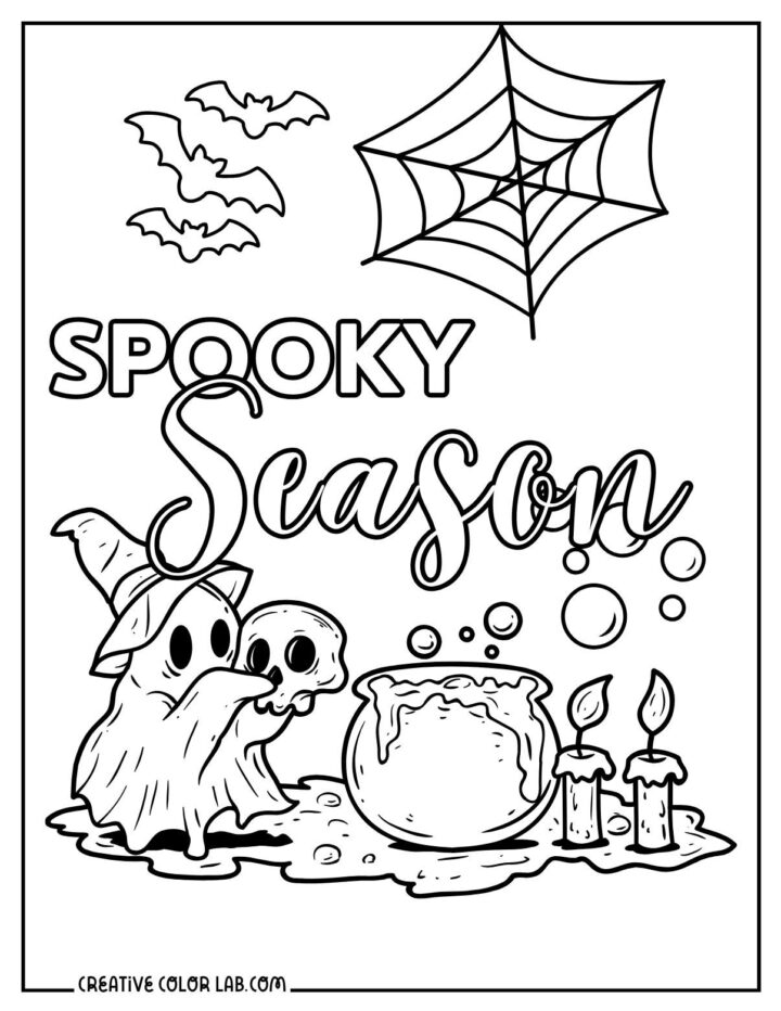 October Coloring Pages for Fall