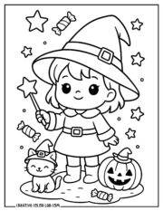 Collection of Chilling Halloween Coloring Pages