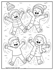Winter Coloring Pages | Free PDF Printables