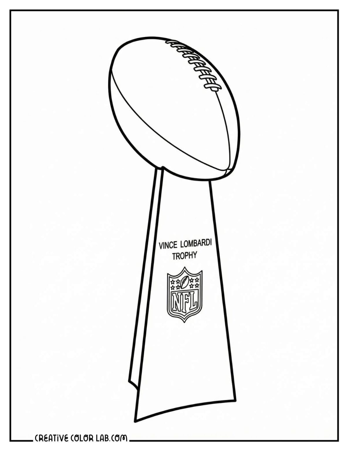 Super Bowl Coloring Pages | Free Football Printables