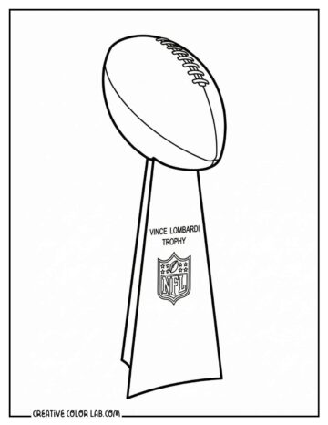 Super Bowl Coloring Pages | Free Football Printables