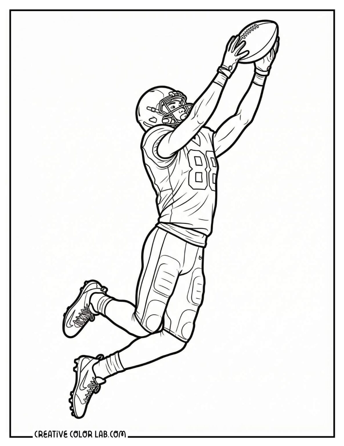 Super Bowl Coloring Pages | Free Football Printables
