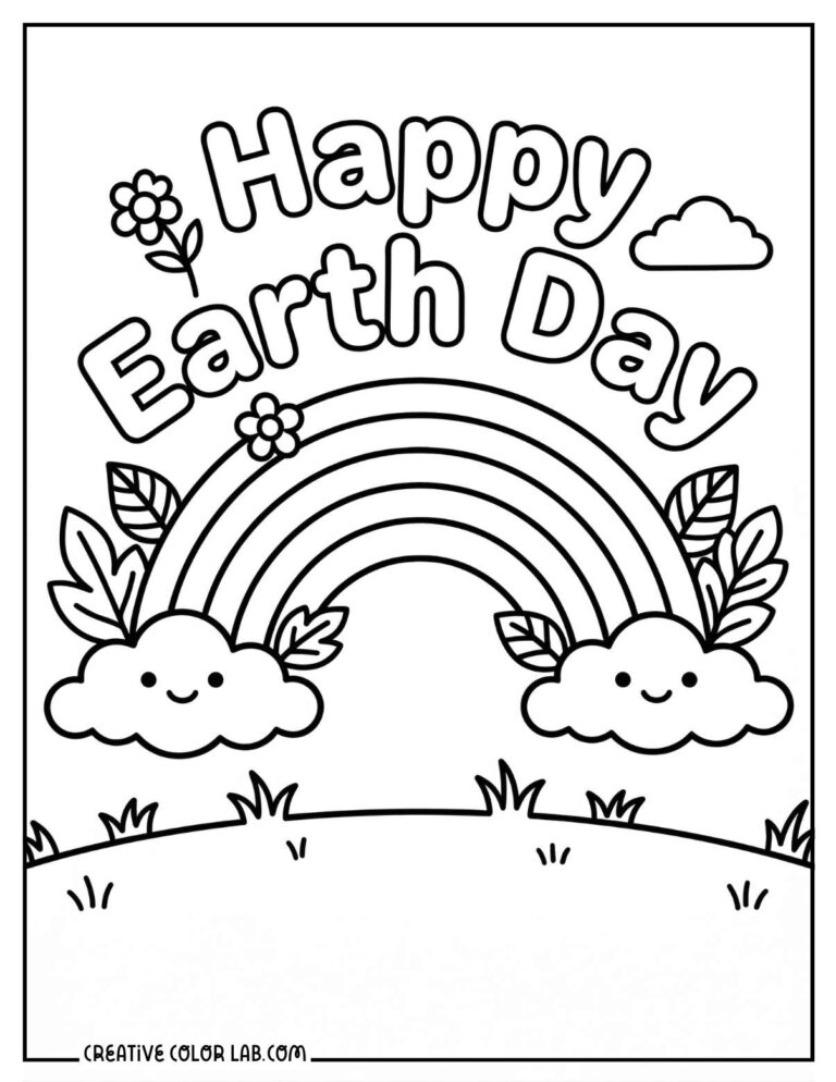 April Coloring Pages | Free PDF Printables