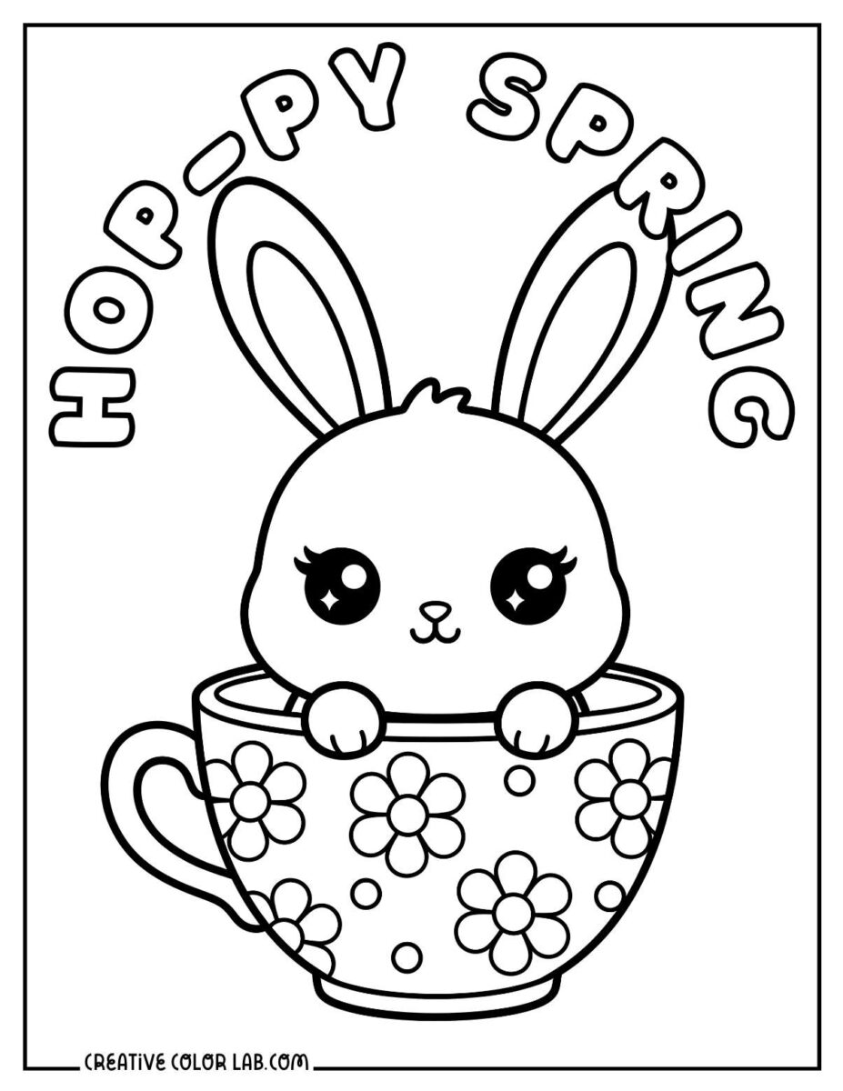 38 Free Printable Spring Coloring Pages
