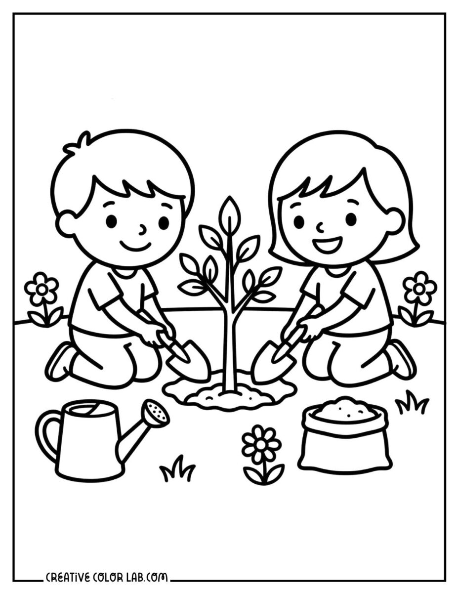 April Coloring Pages | Free PDF Printables